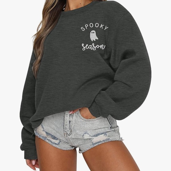 Sweaters | Womens Black Spooky Season Sweater | Poshmark